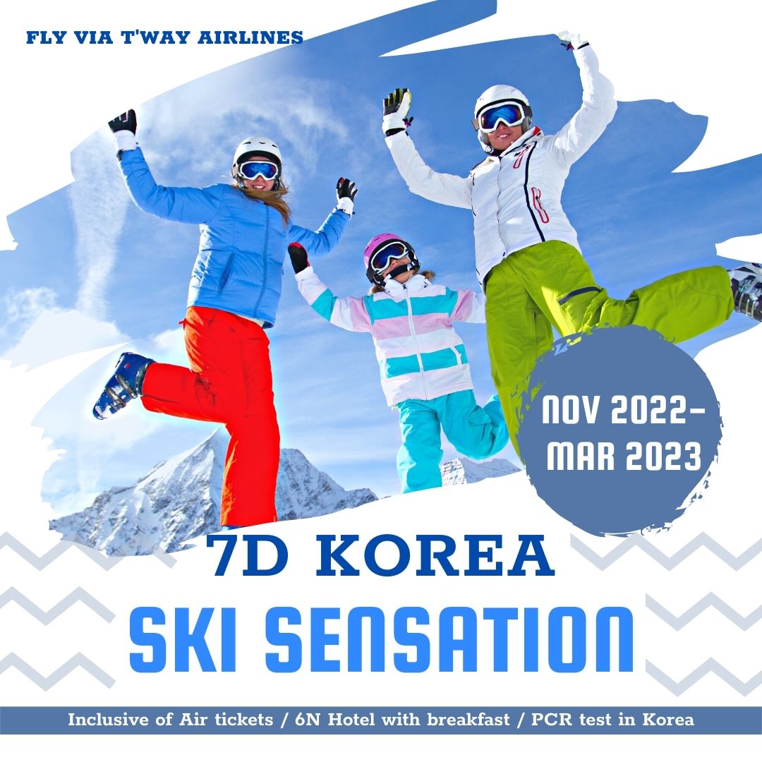 7D Korea Ski Sensation – OTTER TOURS