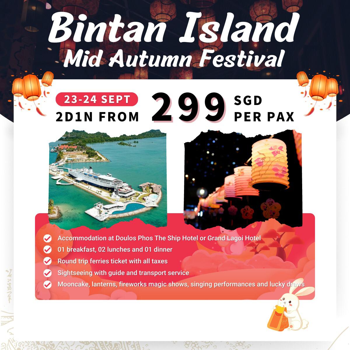 Bintan Island -Mid Autumn Festival (2D1N) – OTTER TOURS